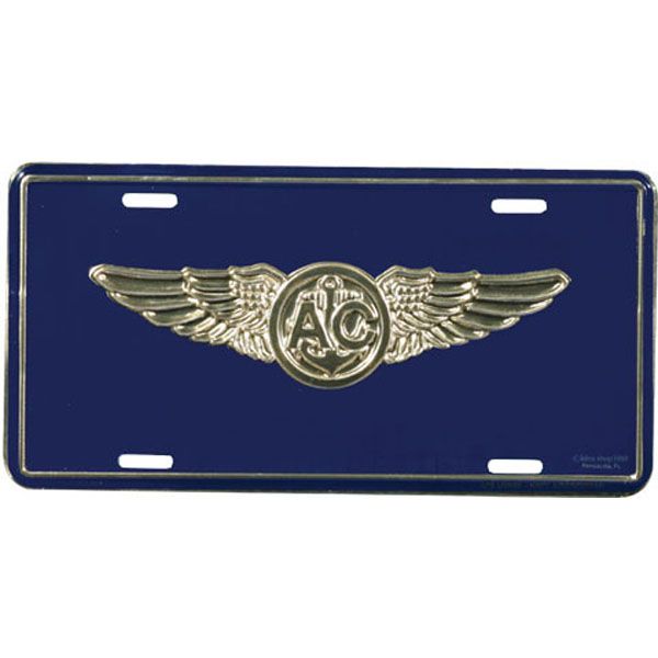 Navy Aircrew License Plate - New Navy License Plates - PriorService.com