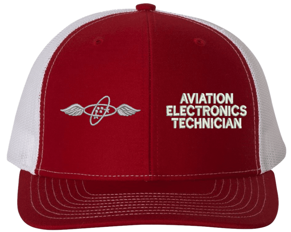 Navy Aviation Electronics Technician (AT) Rating USA Mesh-Back Cap - US ...
