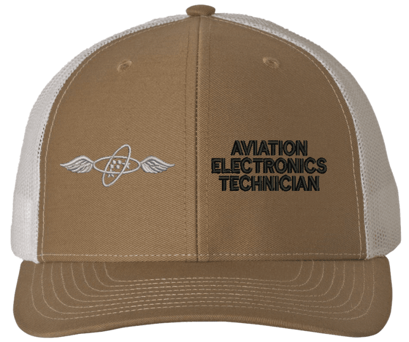 Navy Aviation Electronics Technician (AT) Rating USA Mesh-Back Cap - US ...