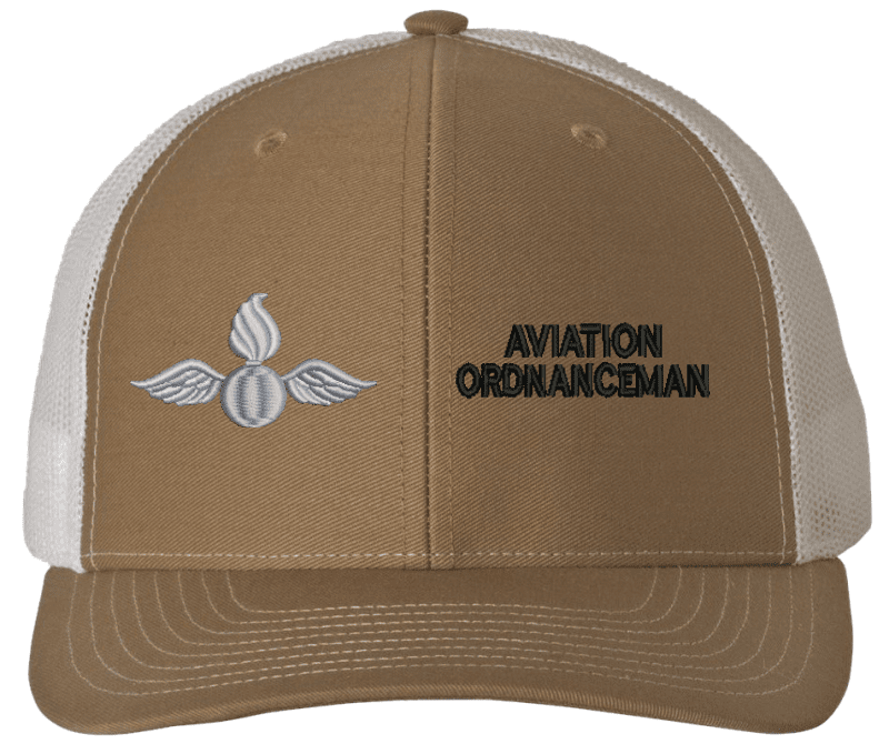 Navy Aviation Ordnanceman (AO) Rating USA Mesh-Back Cap - US Navy Rate ...
