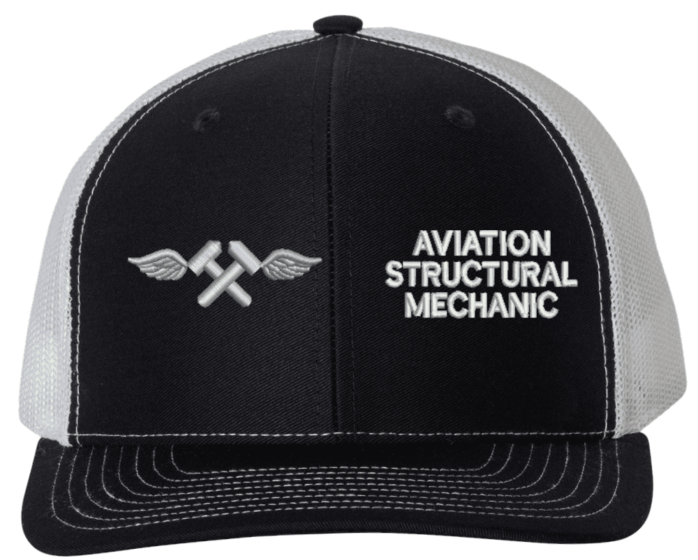 Navy Aviation Structural Mechanic (AM) Rating USA Mesh-Back Cap - US ...