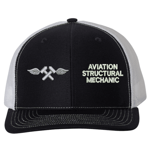 Navy Aviation Structural Mechanic (AM) Rating USA Mesh-Back Cap - US ...