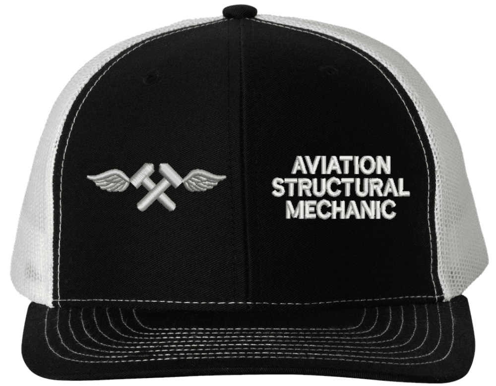 Navy Aviation Structural Mechanic (AM) Rating USA Mesh-Back Cap - US ...