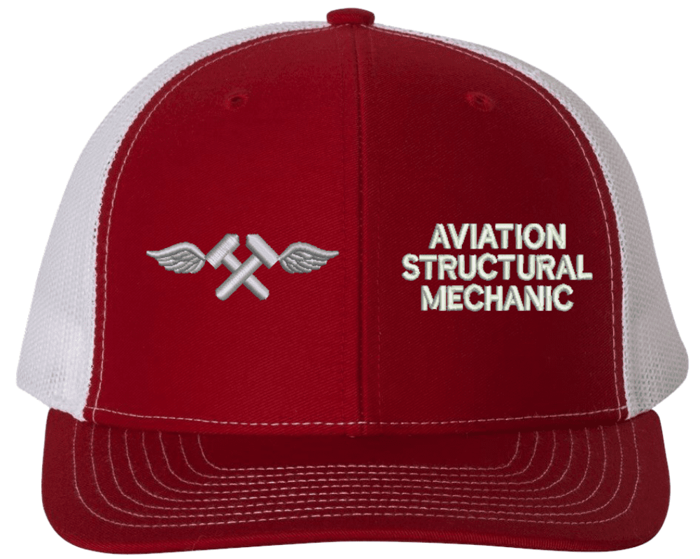 Navy Aviation Structural Mechanic (AM) Rating USA Mesh-Back Cap - US ...