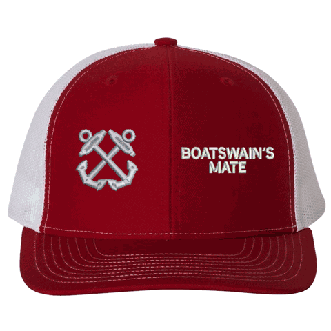 Navy Boatswain's Mate (BM) Rating USA Mesh-Back Cap - US Navy Rate ...