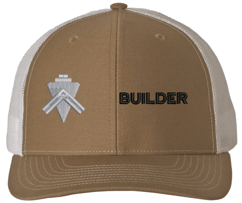 Navy Builder (BU) Rating USA Mesh-Back Cap - US Navy Rate Split Mesh ...