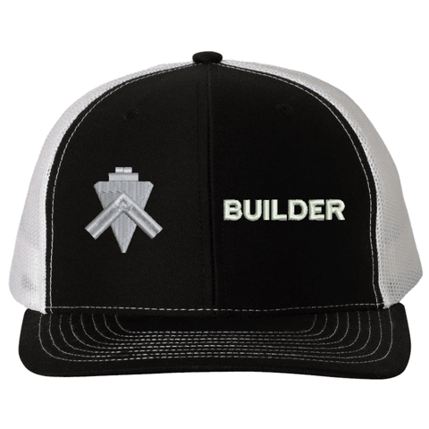 Navy Builder (BU) Rating USA Mesh-Back Cap - US Navy Rate Split Mesh ...