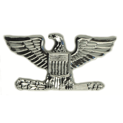 Navy Captain / Colonel Full Size Rank Badges - Hat/Full Size & Collar ...