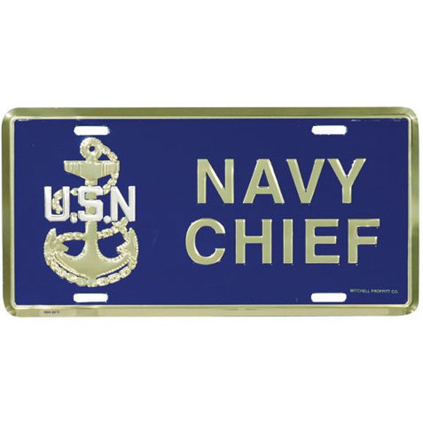 Navy Chief E 7 License Plate New Navy License Plates PriorService navy-chief-e-7-license-plate-new-navy-license-plates-priorservice