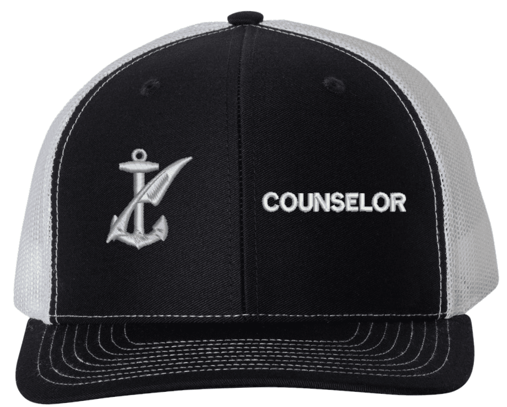 Navy Counselor (NC) Rating USA Mesh-Back Cap - US Navy Rate Split Mesh ...
