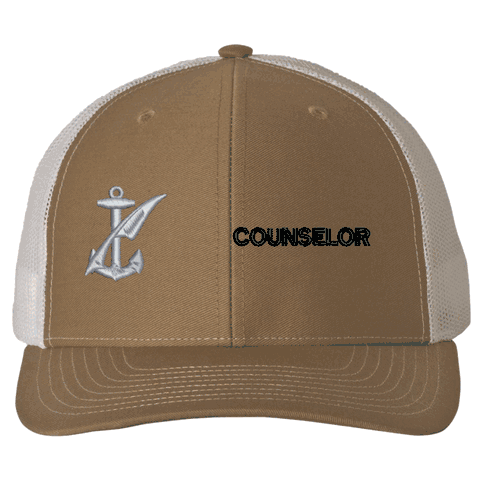 Navy Counselor (NC) Rating USA Mesh-Back Cap - US Navy Rate Split Mesh ...