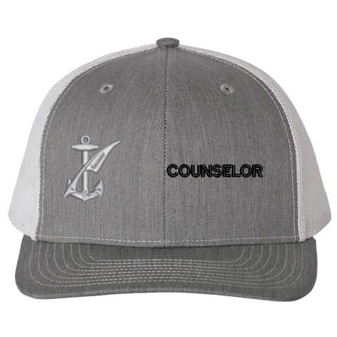 Navy Counselor (NC) Rating USA Mesh-Back Cap - US Navy Rate Split Mesh ...