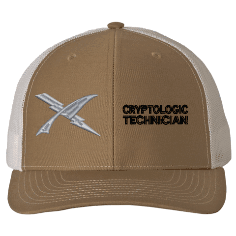 Navy Cryptologic Technician (CT) Rating USA Mesh-Back Cap - US Navy Rate Split Mesh Ball Caps ...