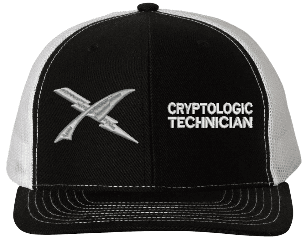 Navy Cryptologic Technician (CT) Rating USA Mesh-Back Cap - US Navy ...