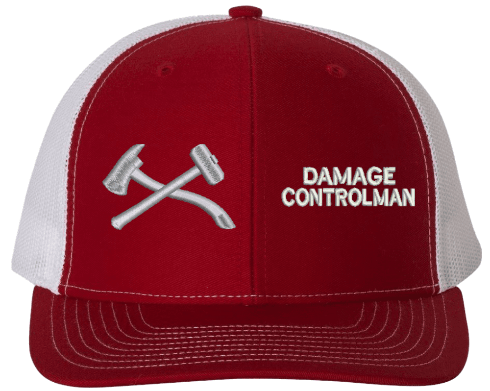 Navy Damage Controlman (DC) Rating USA Mesh-Back Cap - US Navy Rate ...
