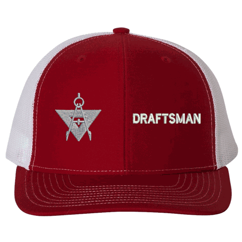 Navy Draftsman (DM) Rating USA Mesh-Back Cap - US Navy Rate Split Mesh ...