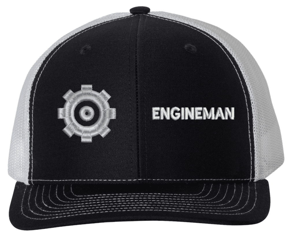 Navy Engineman (EN) Rating USA Mesh-Back Cap - US Navy Rate Split Mesh ...