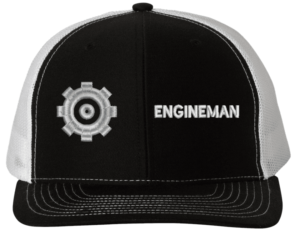 Navy Engineman (EN) Rating USA Mesh-Back Cap - US Navy Rate Split Mesh ...