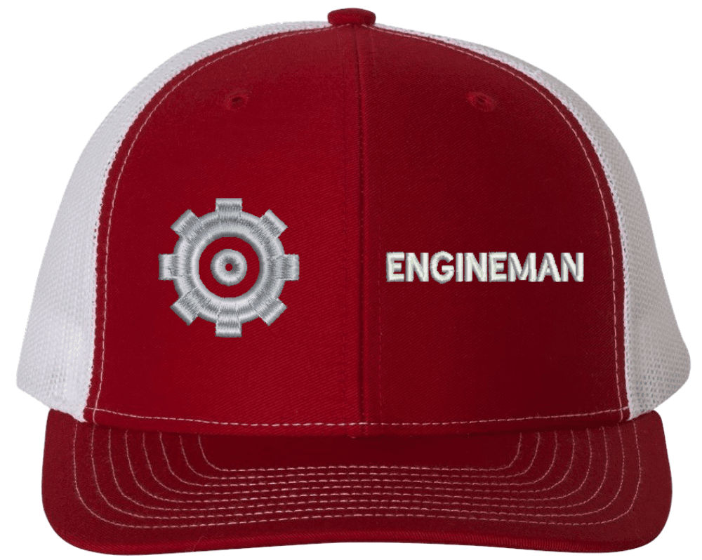Navy Engineman (EN) Rating USA Mesh-Back Cap - US Navy Rate Split Mesh ...