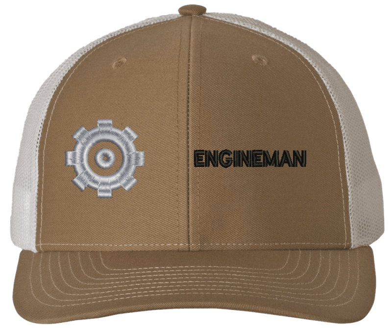 Navy Engineman (EN) Rating USA Mesh-Back Cap - US Navy Rate Split Mesh ...