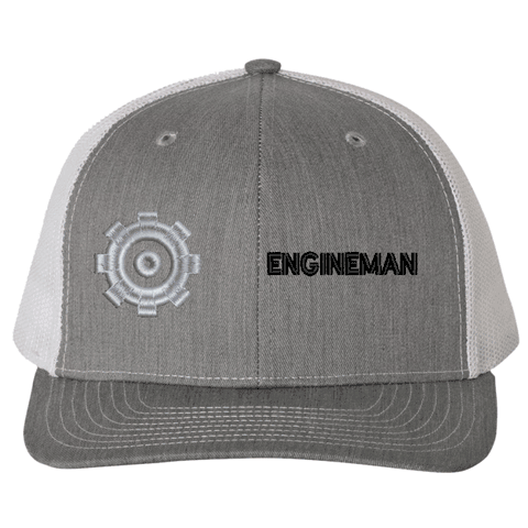 Navy Engineman (EN) Rating USA Mesh-Back Cap - US Navy Rate Split Mesh ...