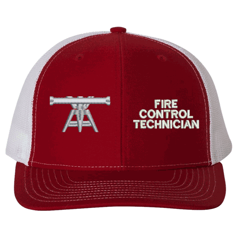 Navy Fire Control Technician (FT) Rating USA Mesh-Back Cap - US Navy ...