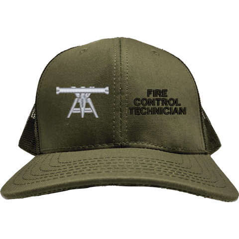 Navy Fire Control Technician (FT) Rating USA Mesh-Back Cap - US Navy ...