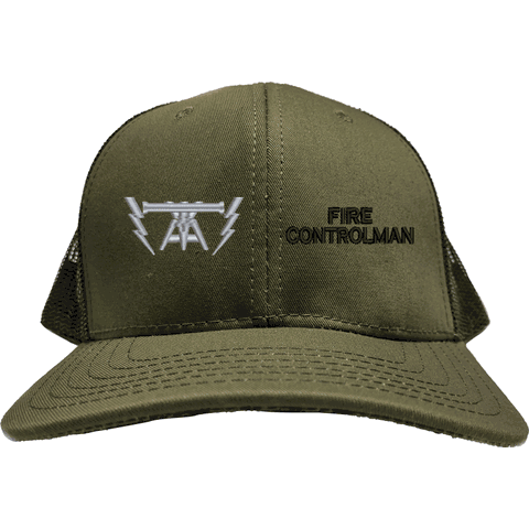 Navy Fire Controlman (FC) Rating USA Mesh-Back Cap - US Navy Rate Split ...