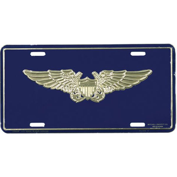 Navy Flight Officer License Plate - New Navy License Plates ...