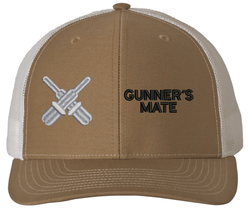 Navy Gunner's Mate (GM) Rating USA Mesh-Back Cap - US Navy Rate Split ...