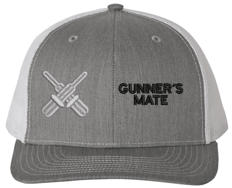 Navy Gunner's Mate (GM) Rating USA Mesh-Back Cap - US Navy Rate Split ...