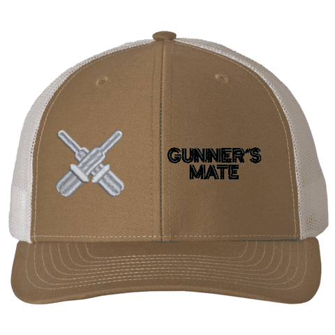 Navy Gunner's Mate (GM) Rating USA Mesh-Back Cap - US Navy Rate Split ...