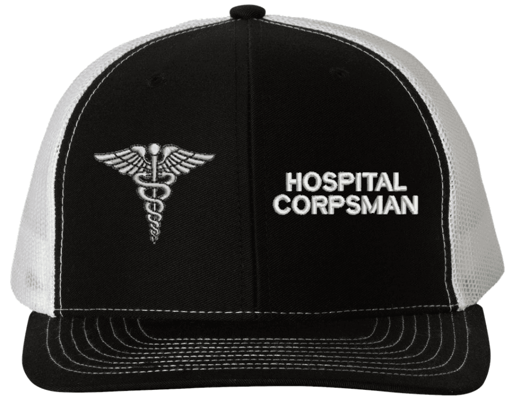 Navy Hospital Corpsman (HM) Rating USA Mesh-Back Cap - US Navy Rate ...