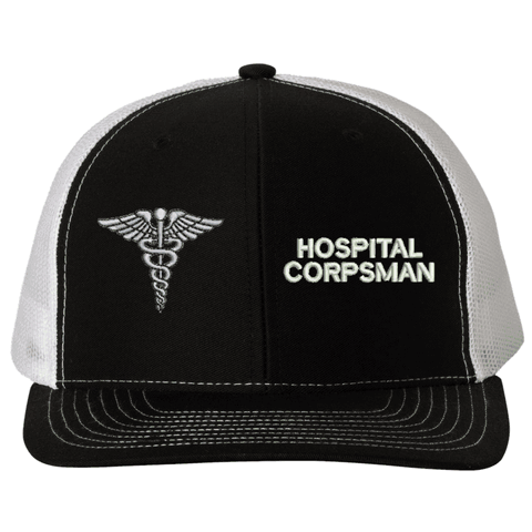 Navy Hospital Corpsman (HM) Rating USA Mesh-Back Cap - US Navy Rate ...