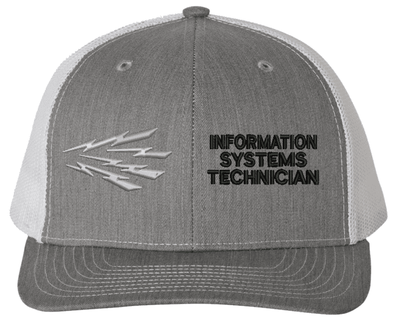 Navy Information Systems Technician (IT) Rating USA Mesh-Back Cap - US ...