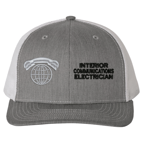Navy Interior Communications Electrician (IC) Rating USA Mesh-Back Cap ...