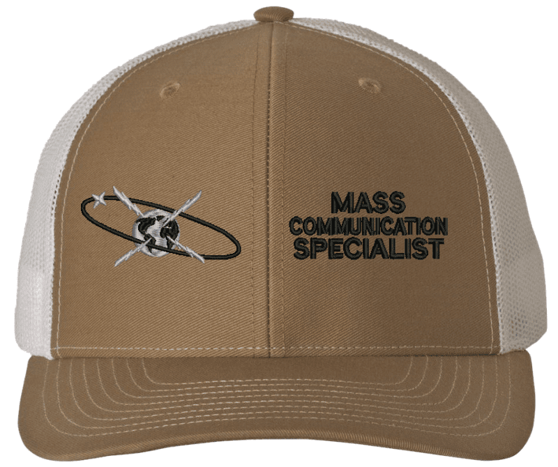 Navy Mass Communication Specialist (MC) Rating USA Mesh-Back Cap - US ...