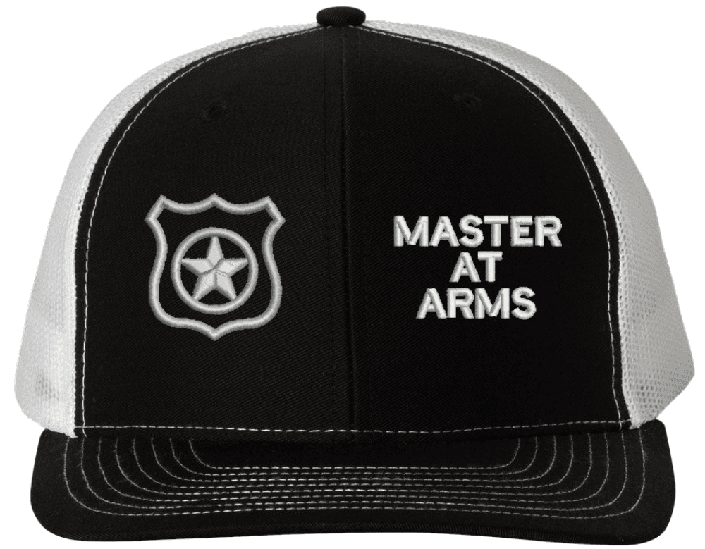 Navy Master at Arms (MA) Rating USA Mesh-Back Cap - US Navy Rate Split ...