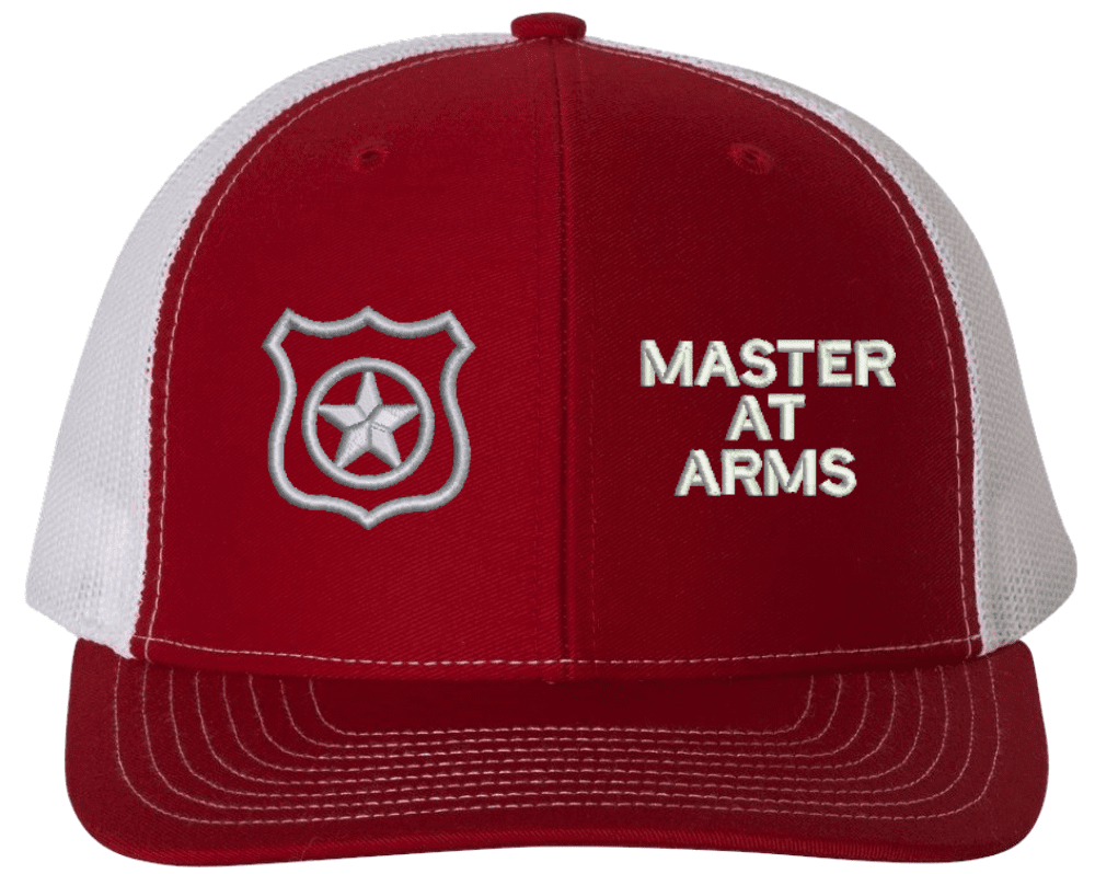Navy Master at Arms (MA) Rating USA Mesh-Back Cap - US Navy Rate Split ...