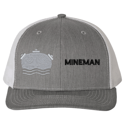 Navy Mineman (MN) Rating USA Mesh-Back Cap - US Navy Rate Split Mesh ...