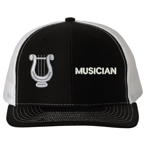 Navy Musician (MU) Rating USA Mesh-Back Cap - US Navy Rate Split Mesh ...