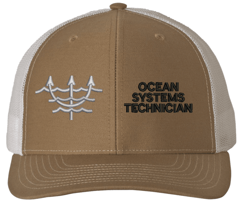 Navy Ocean Systems Technician (OT) Rating USA Mesh-Back Cap - US Navy Rate Split Mesh Ball Caps ...