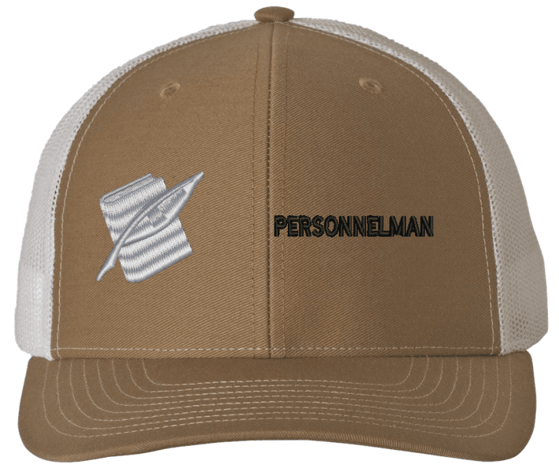 Navy Personnelman (PN) Rating USA Mesh-Back Cap - US Navy Rate Split ...