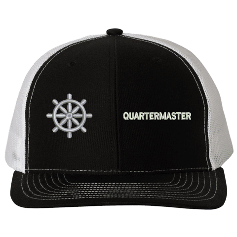 Navy Quartermaster (QM) Rating USA Mesh-Back Cap - US Navy Rate Split ...
