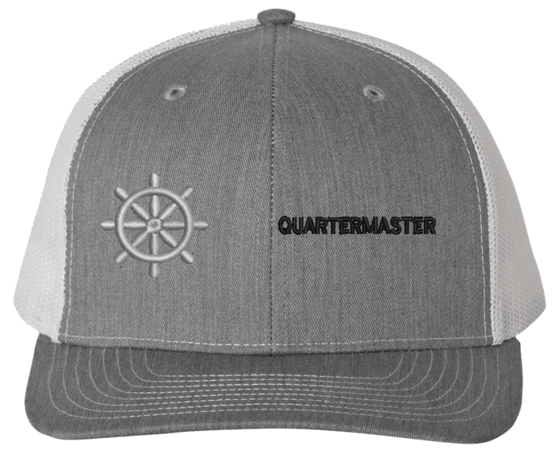 Navy Quartermaster (QM) Rating USA Mesh-Back Cap - US Navy Rate Split ...