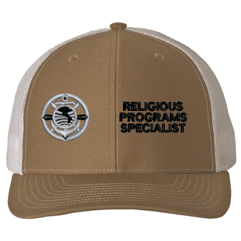 Navy Religious Programs Specialist (RP) Rating USA Mesh-Back Cap - US ...