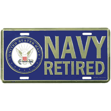 US Navy License Plates , Military Gifts and more at PriorService.com