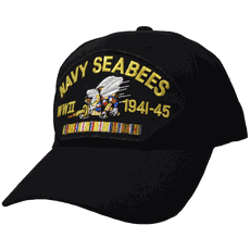 US Navy Custom Embroidered Ball Cap - US Navy Seabees Caps - PriorService.com