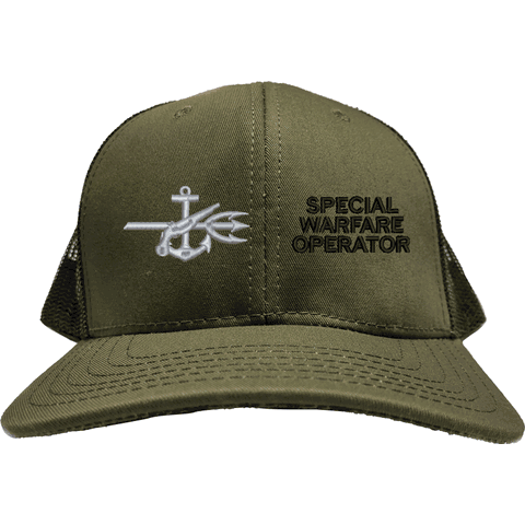 Navy Special Warfare Operator (SO) Rating USA Mesh-Back Cap - US Navy ...