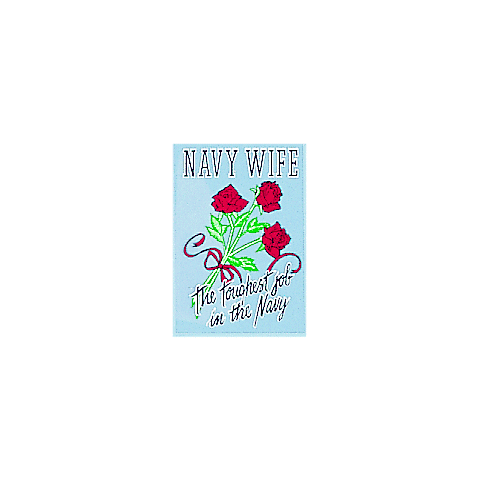 Navy Wife Decal - US Navy Decals - PriorService.com